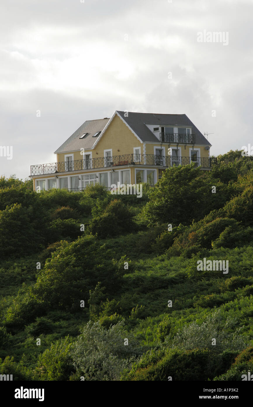 Large mansion house overlooking Bracelet Bay on Mumbles Hill, Swansea ...