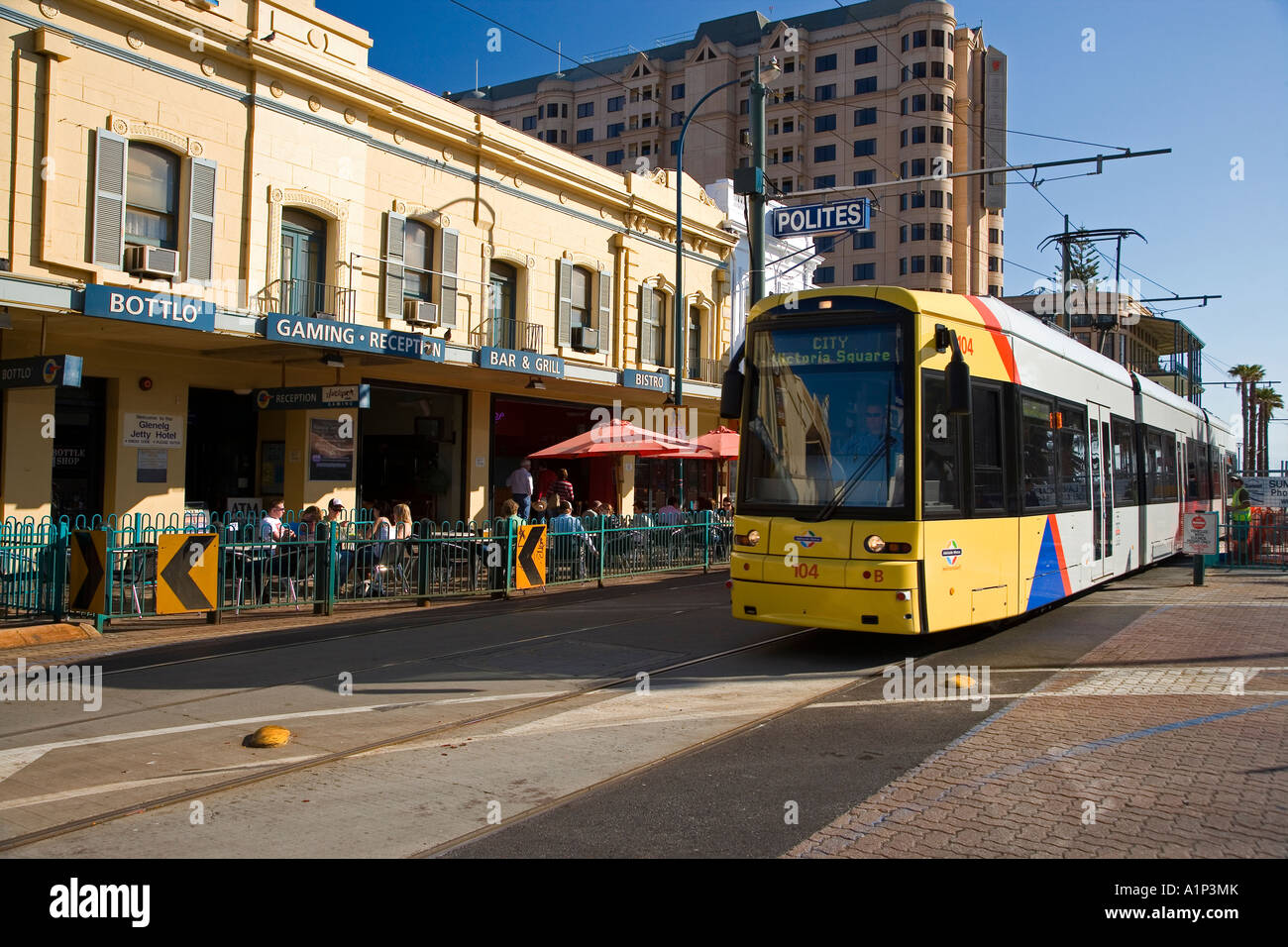 Tram Glenelg Adelaide South Australia Australia Stock Photo - Alamy