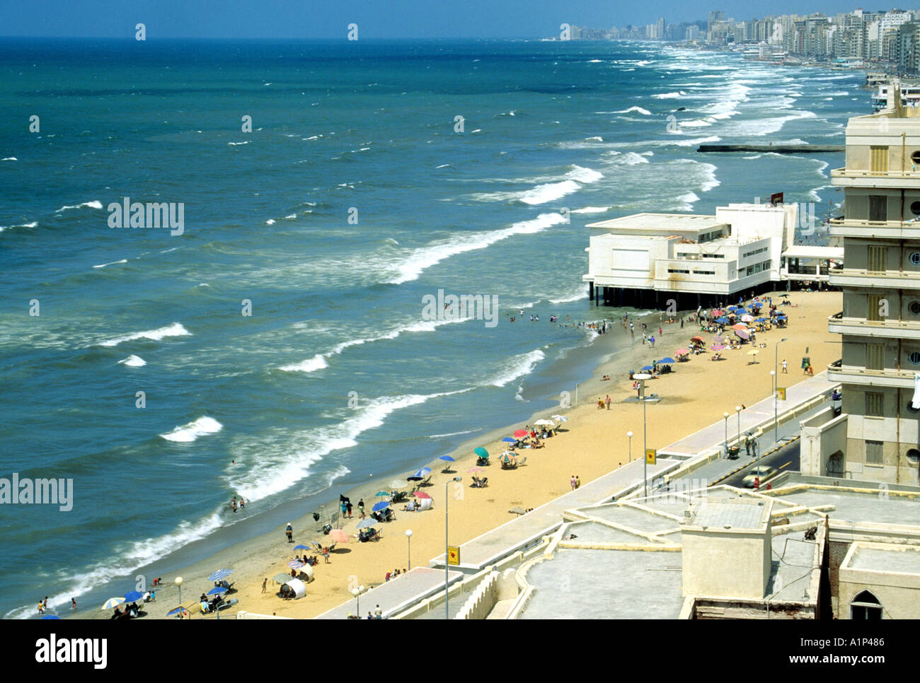 Aerial view of alexandria hi-res stock photography and images - Alamy