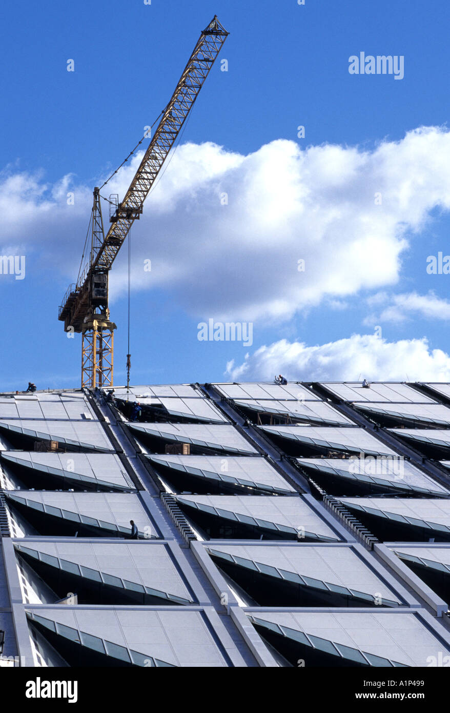 Alexandria Library under construction Alexandria Egypt Stock Photo - Alamy