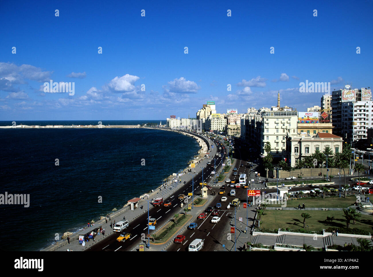 Aerial View Of Alexandria High Resolution Stock Photography and Images ...