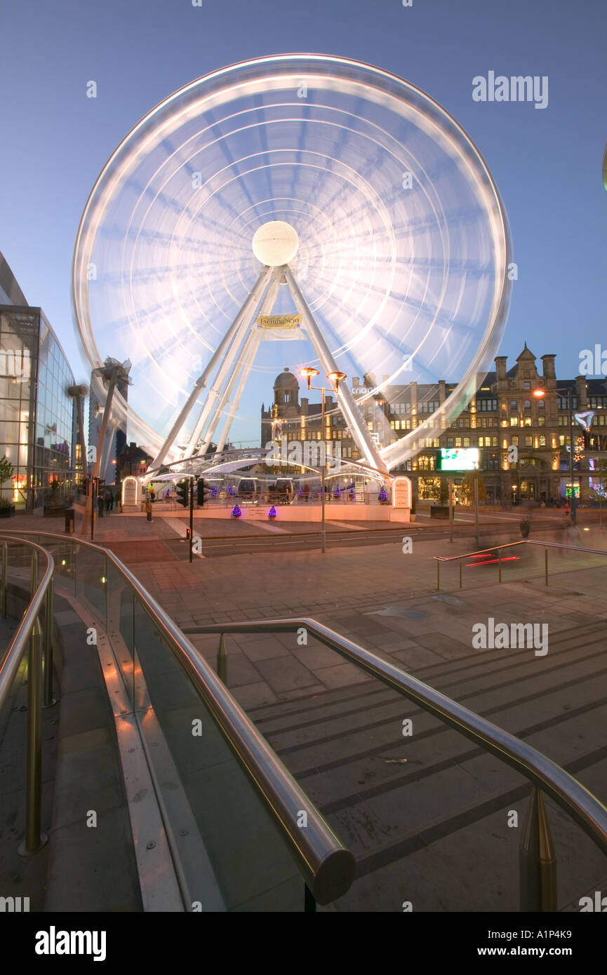 Manchester Wheel Tourist Attraction In High Resolution Stock ...
