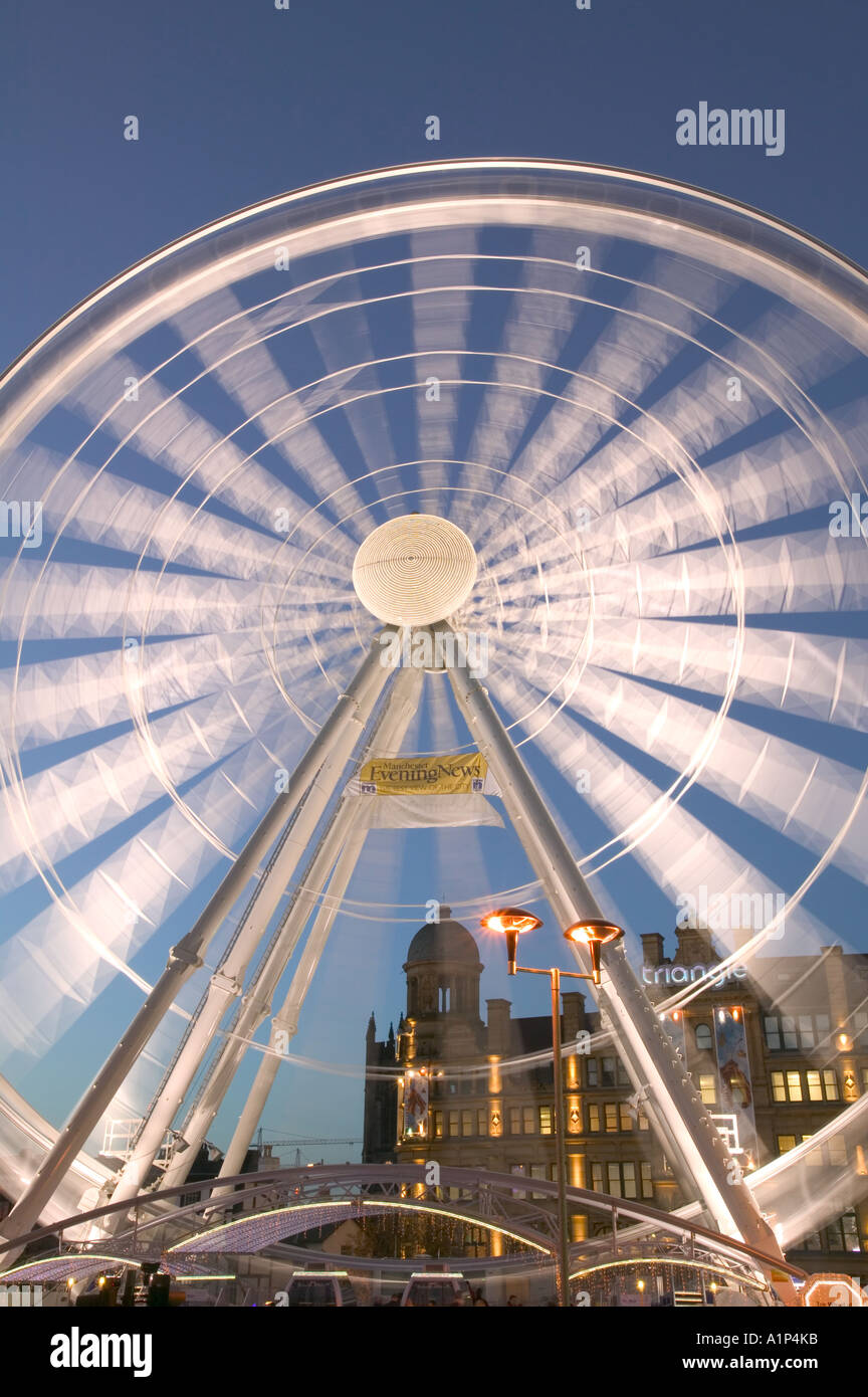 The Wheel of Manchester, in Manchester city centre Stock Photo - Alamy