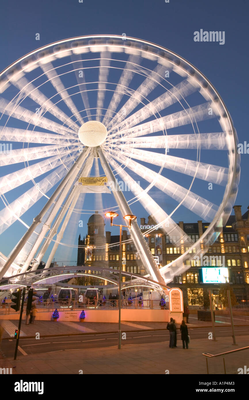 The Wheel of Manchester, in Manchester city centre Stock Photo - Alamy