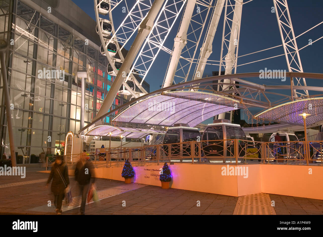 The Wheel of Manchester, in Manchester city centre Stock Photo - Alamy