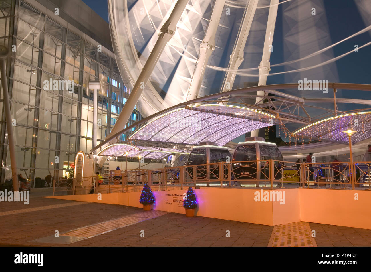 The Wheel of Manchester, in Manchester city centre Stock Photo - Alamy