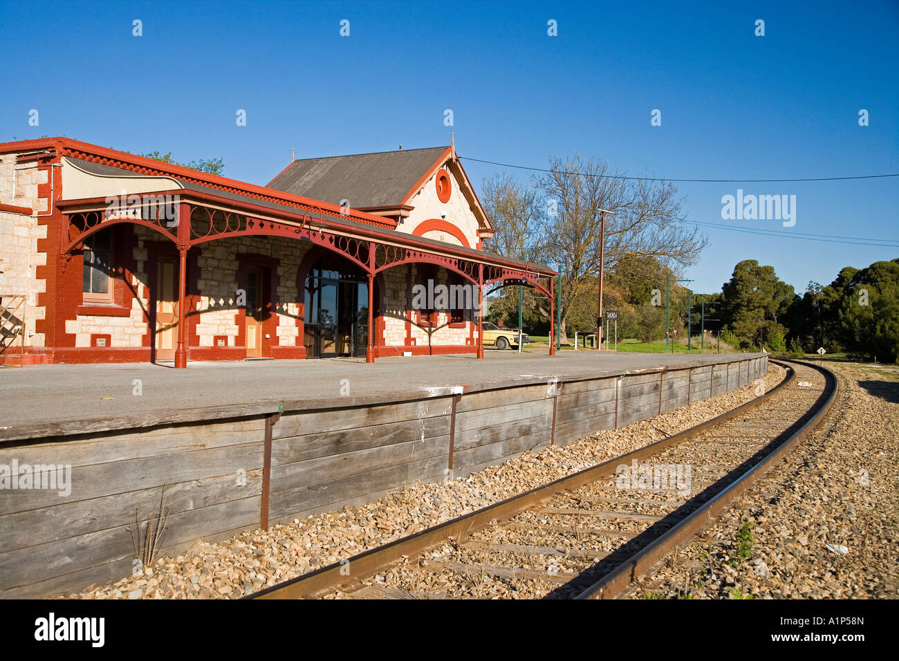 Old Tanunda Railway Station Barossa Valley South Australia Australia ...