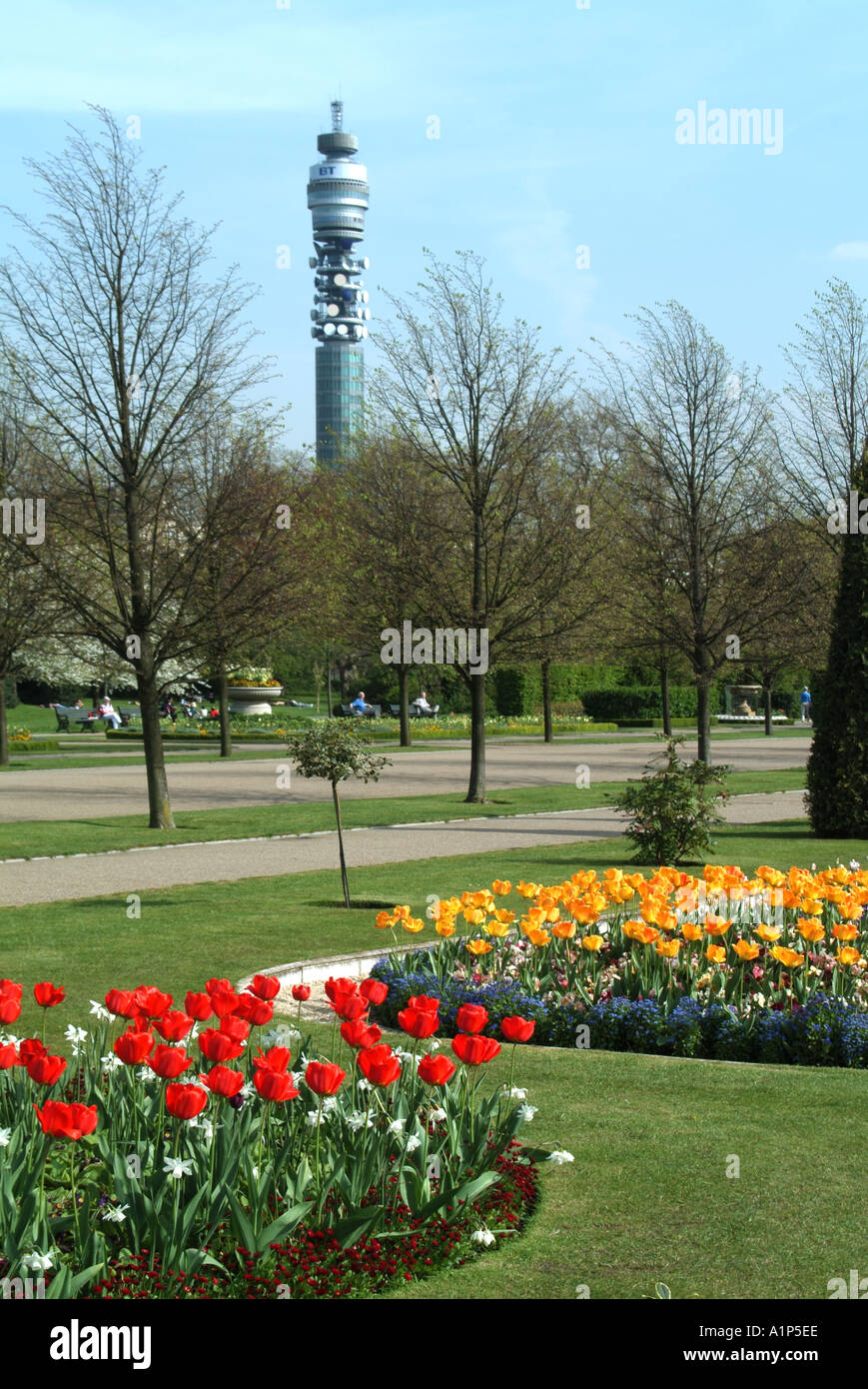 Aerial view of regents park london hi-res stock photography and images ...