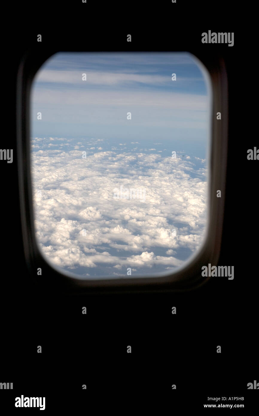 View from Airplane Window Stock Photo - Alamy