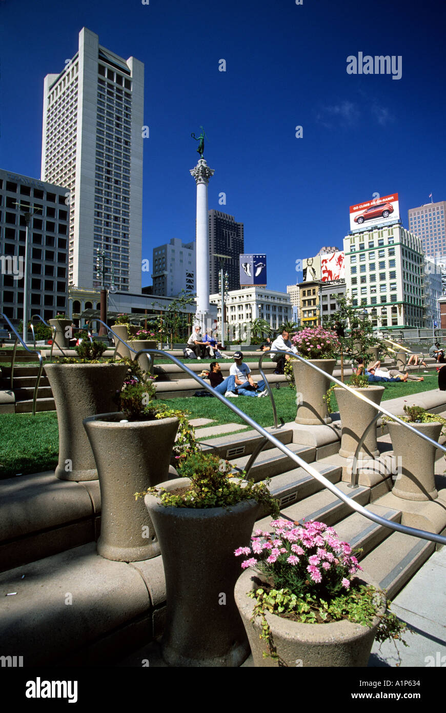 Union Square San Francisco California Stock Photo - Alamy