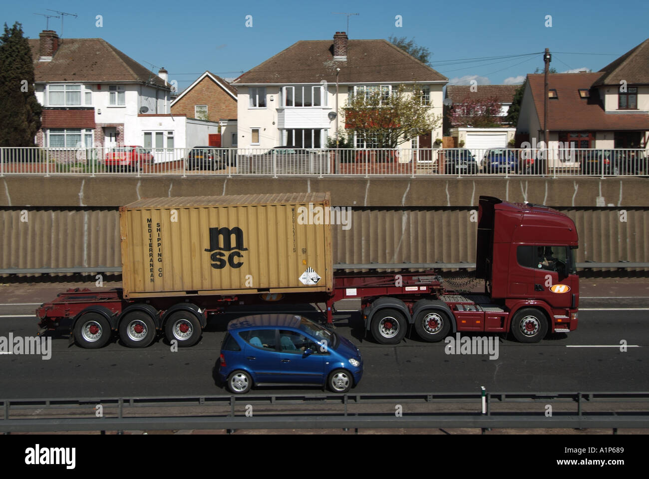 Cutting road transport hi-res stock photography and images - Alamy