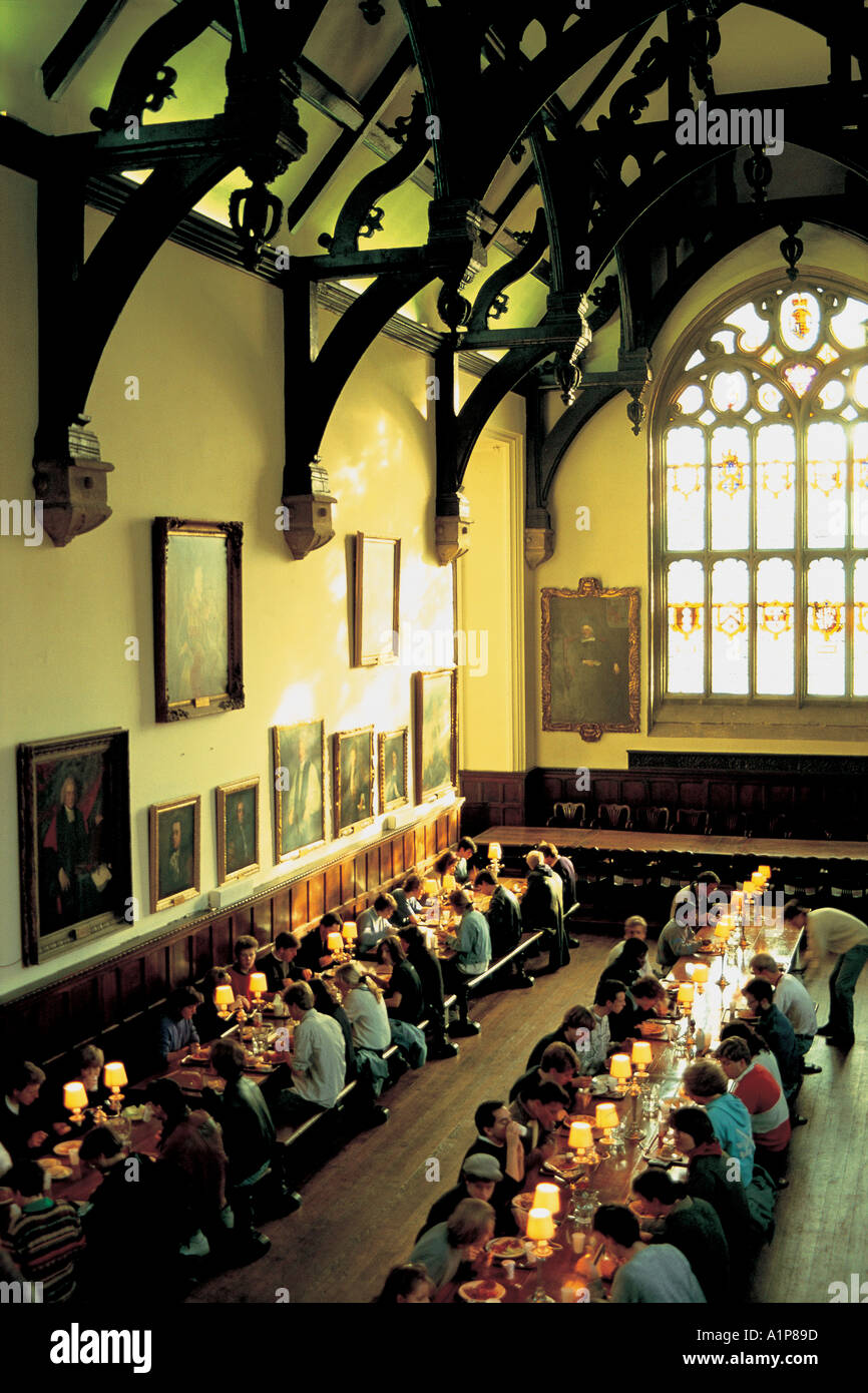 The Hall Wadham College Oxford Stock Photo - Alamy