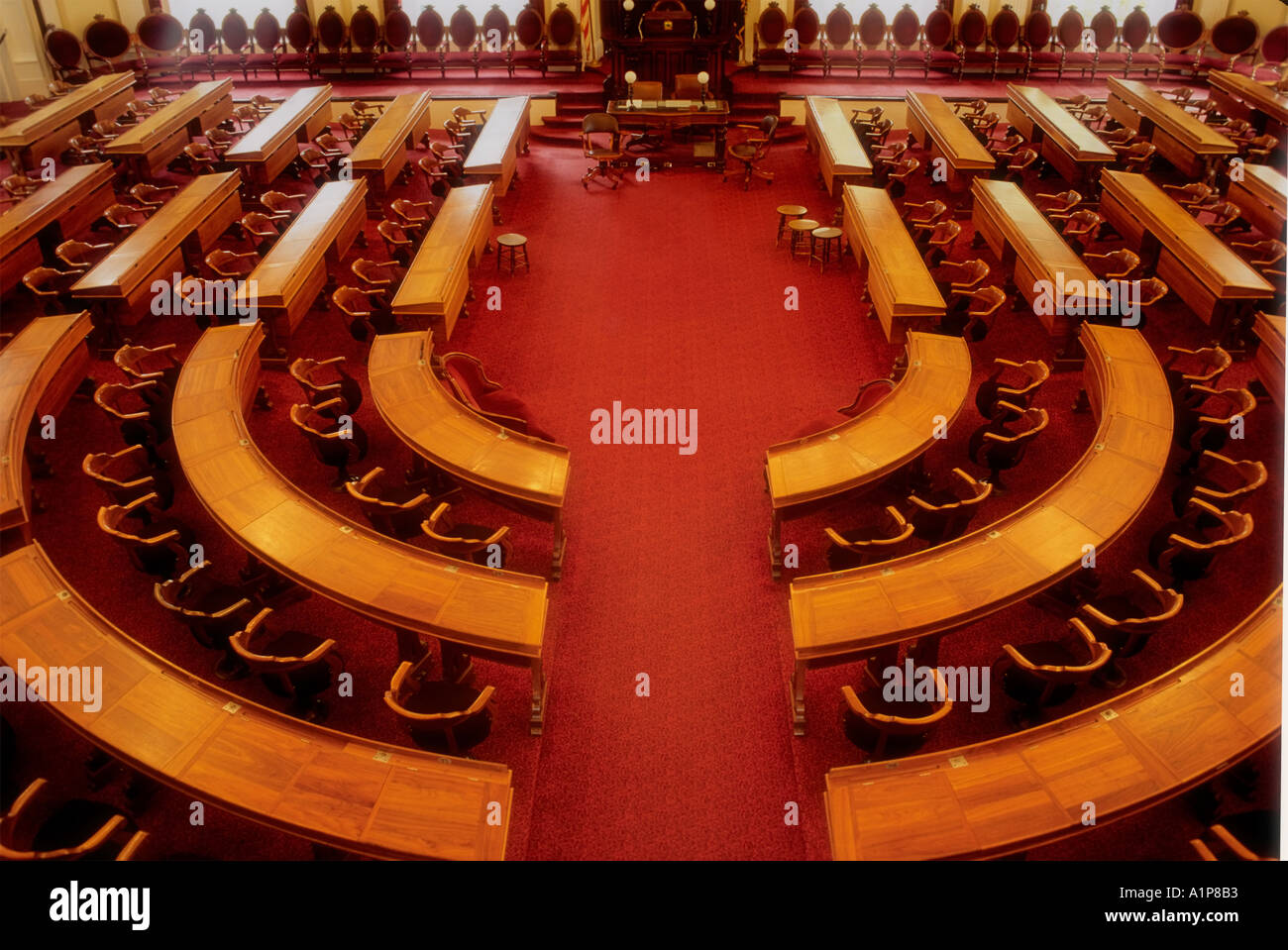 Vermont state senate chamber hi-res stock photography and images - Alamy