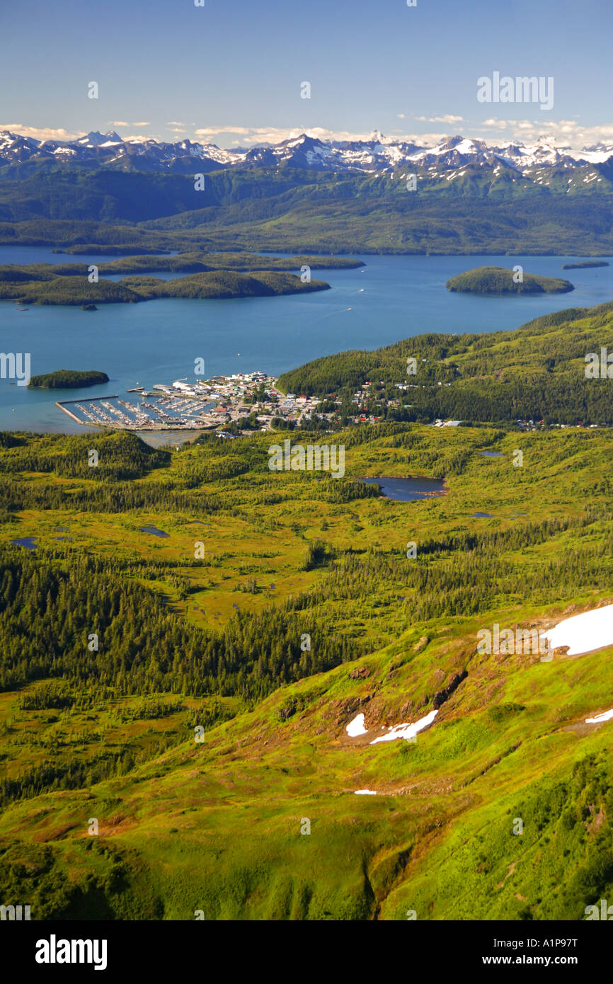 Aerial Cordova Orca Inlet Prince William Sound Chugach National Forest ...