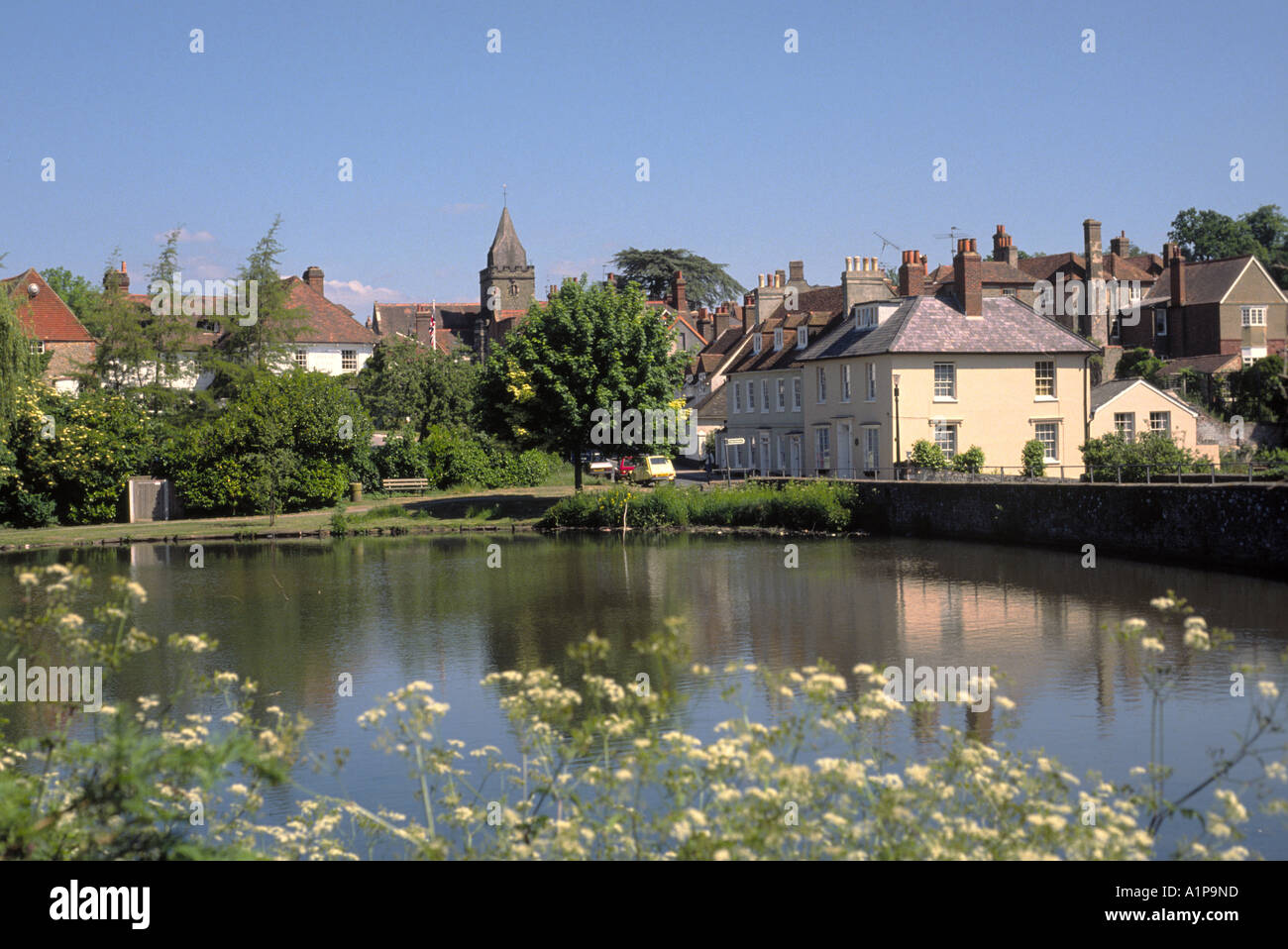 South Street and Pond, Midhurst, West Sussex, England Stock Photo - Alamy