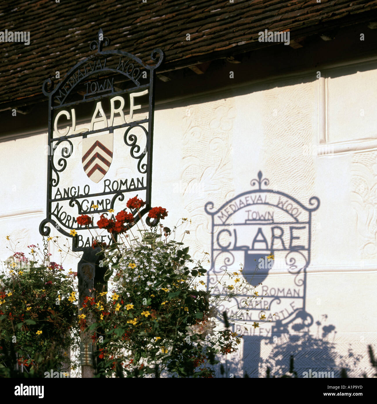 Clare suffolk sign hi-res stock photography and images - Alamy