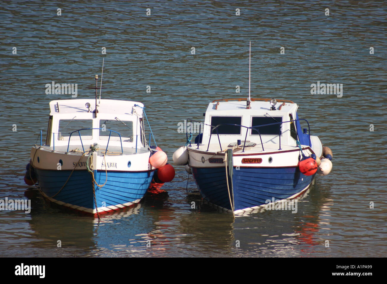 fishing boats at rest Stock Photo - Alamy