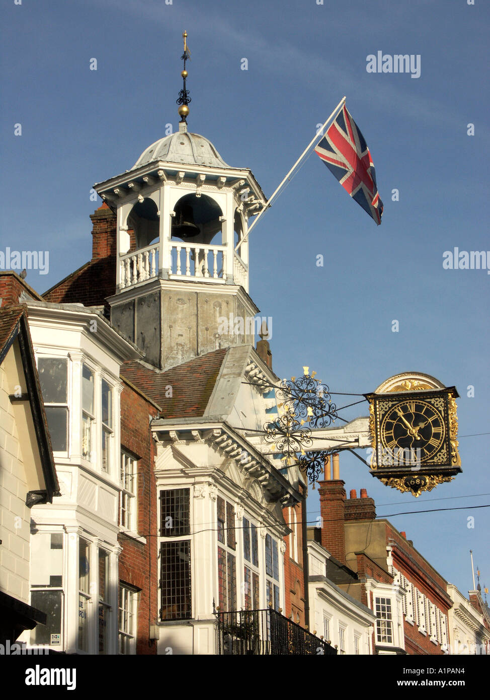 The Guildhall High Street Guildford Surrey England Stock Photo - Alamy