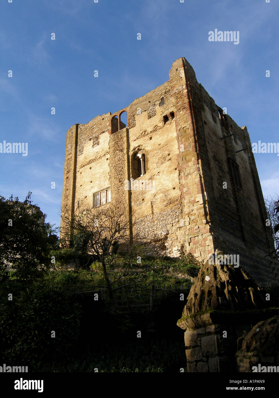 Guildford Castle and Grounds Guildford Surrey England Stock Photo - Alamy