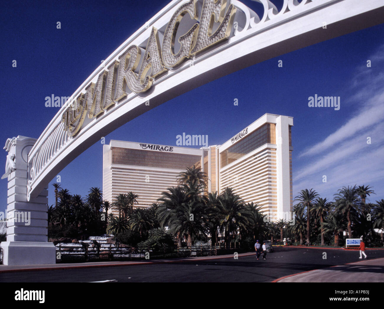 The Mirage Hotel and Casino Las Vegas Nevada Stock Photo - Alamy