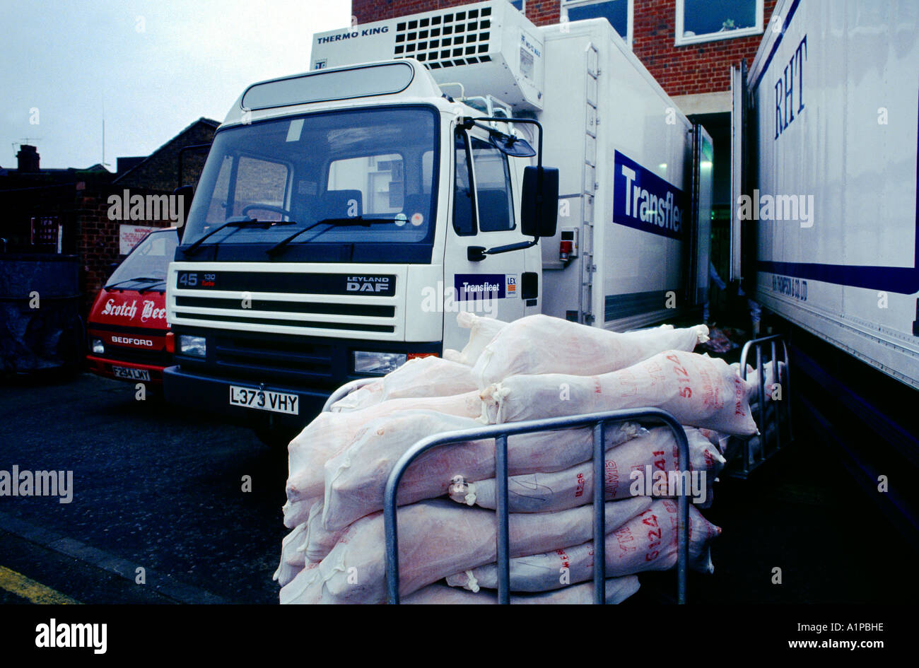 Meat lorry hi-res stock photography and images - Alamy