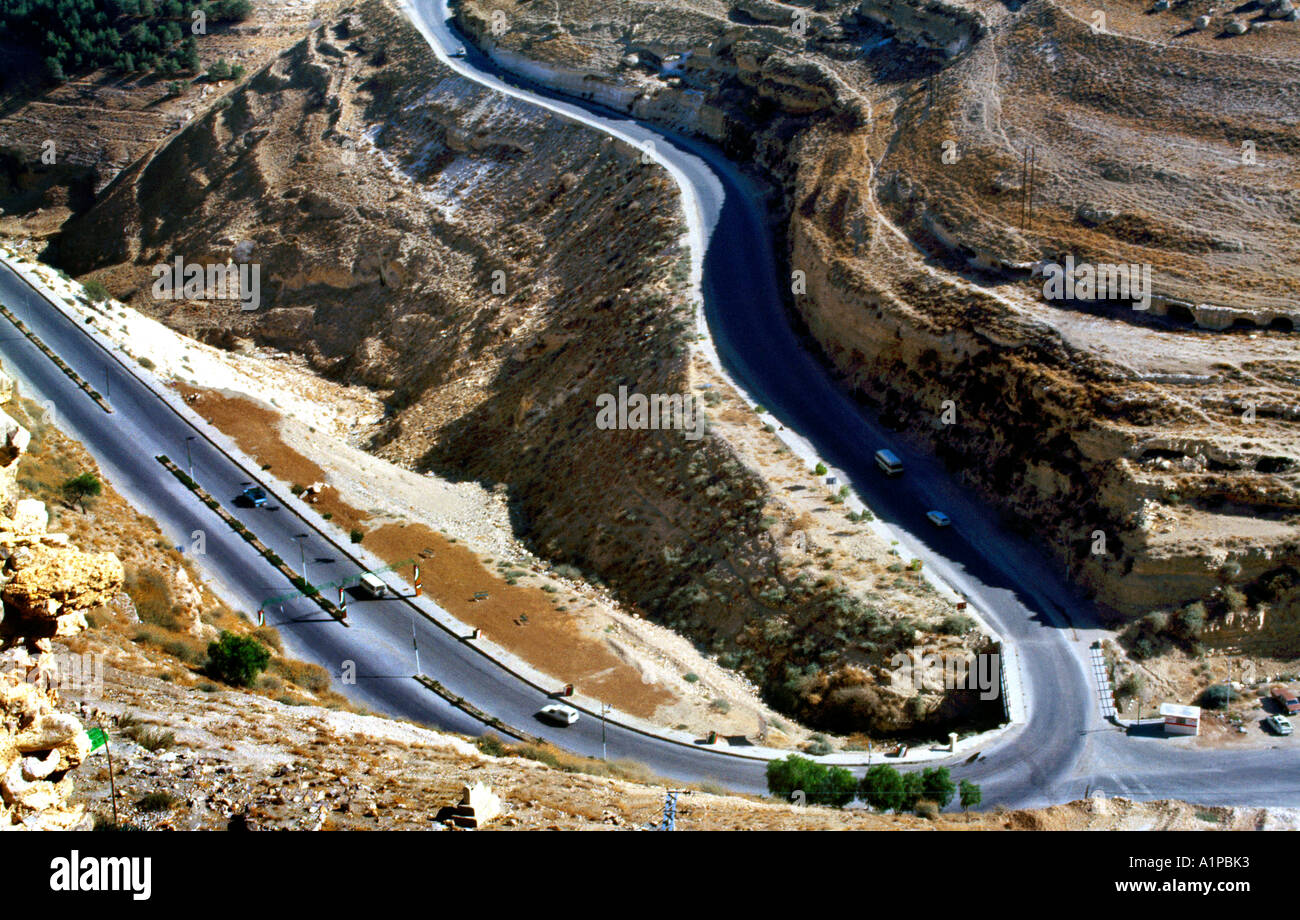 King's highway jordan aerial hi-res stock photography and images - Alamy