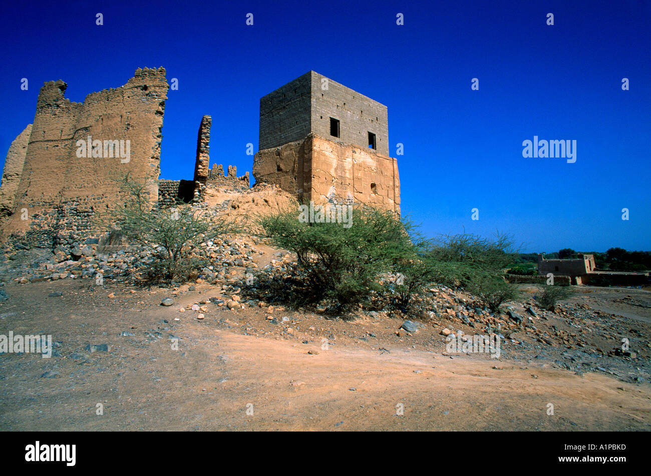 Old fort fujairah united arab hi-res stock photography and images - Alamy