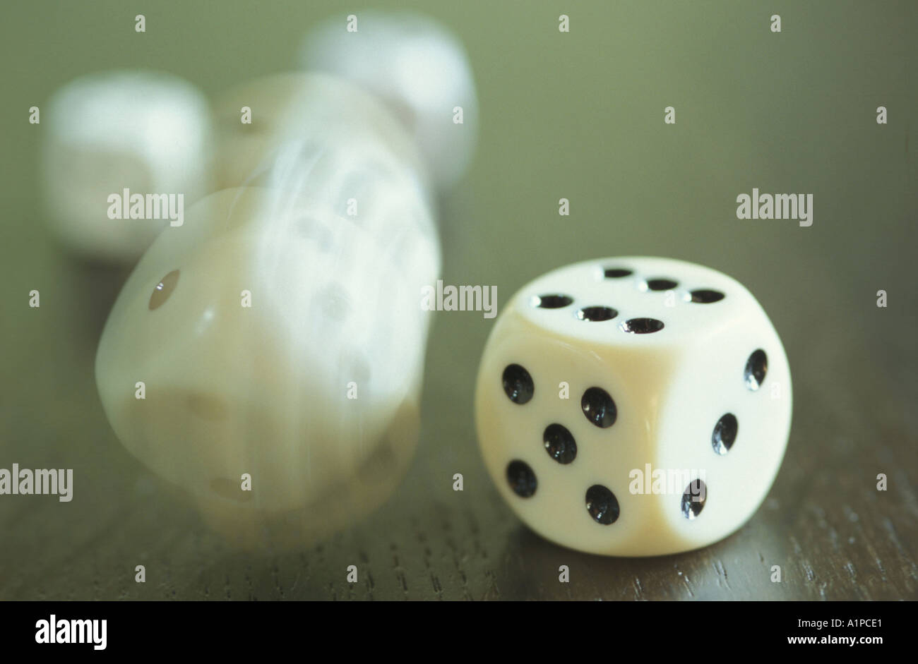 Dice elevated view hi-res stock photography and images - Alamy