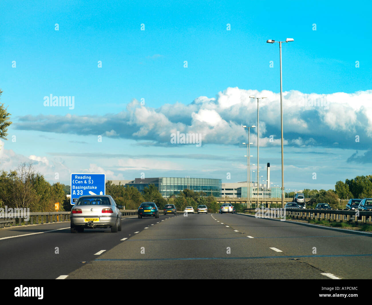 M4 motorway junction hi-res stock photography and images - Alamy