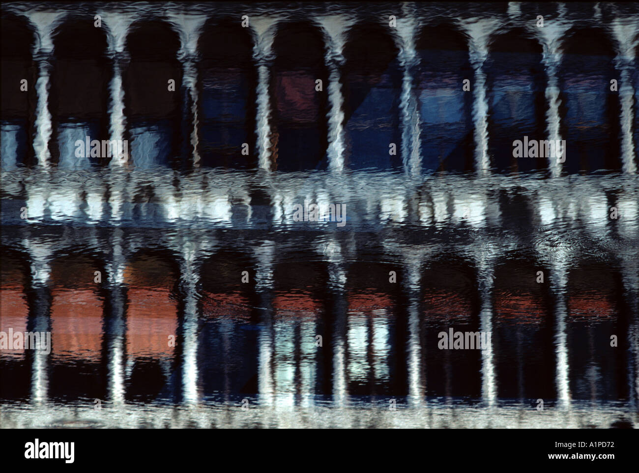 Venice, Italy. Arches of Procuratie Vecchie in St.Mark's Square ...