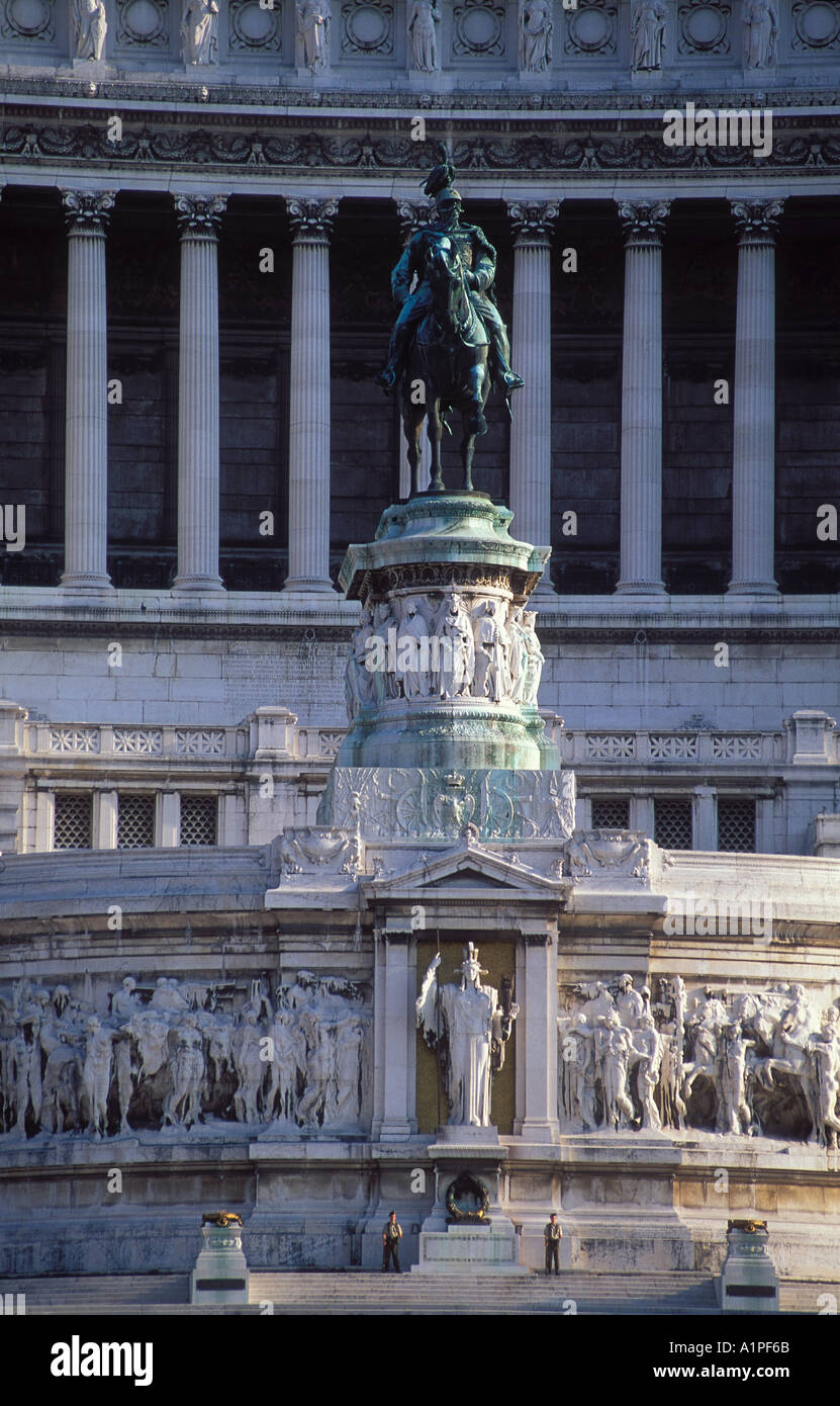 The Victor Emmanuel Monument Rome Italy Stock Photo - Alamy
