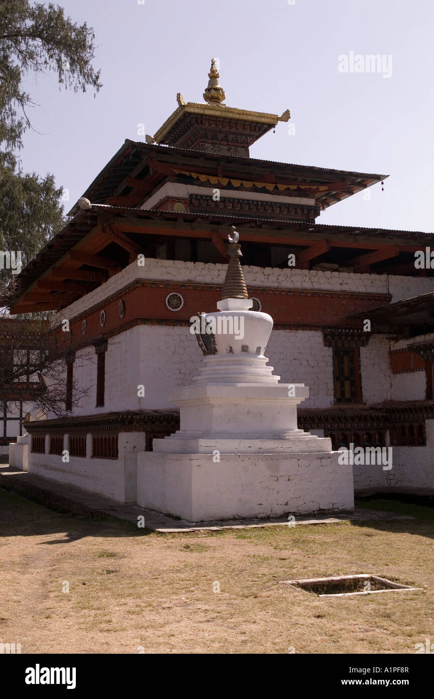 The Kitchu temple in Paro Bhutan Stock Photo - Alamy