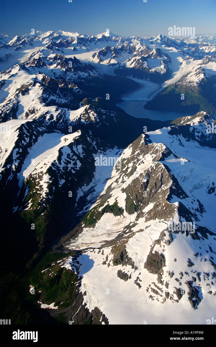 Fjord scenery with chugach mountains hi-res stock photography and ...