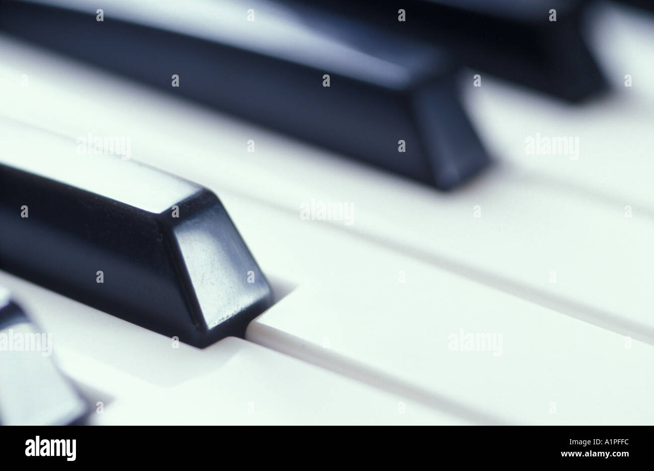 Piano keyboard, close-up Stock Photo - Alamy