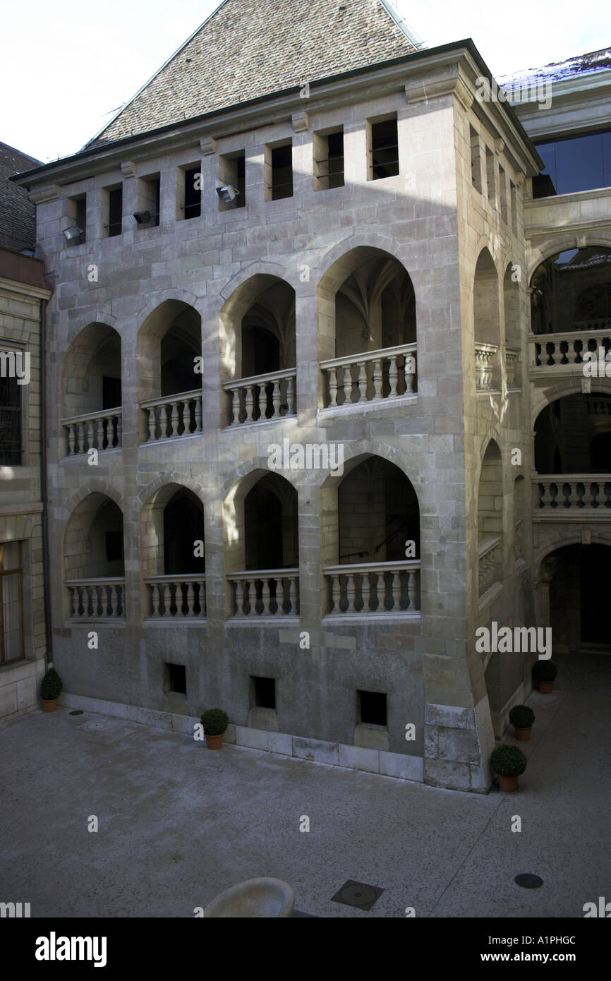 Town Hall, Geneva, Switzerland Stock Photo - Alamy