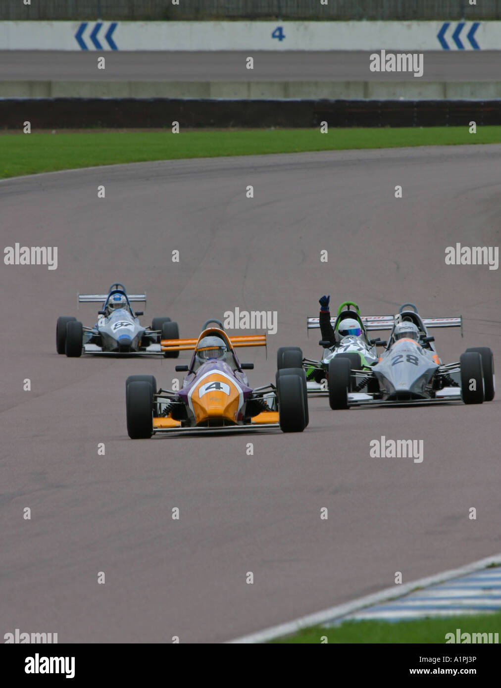 Formula Jedi Racing Cars Stock Photo - Alamy