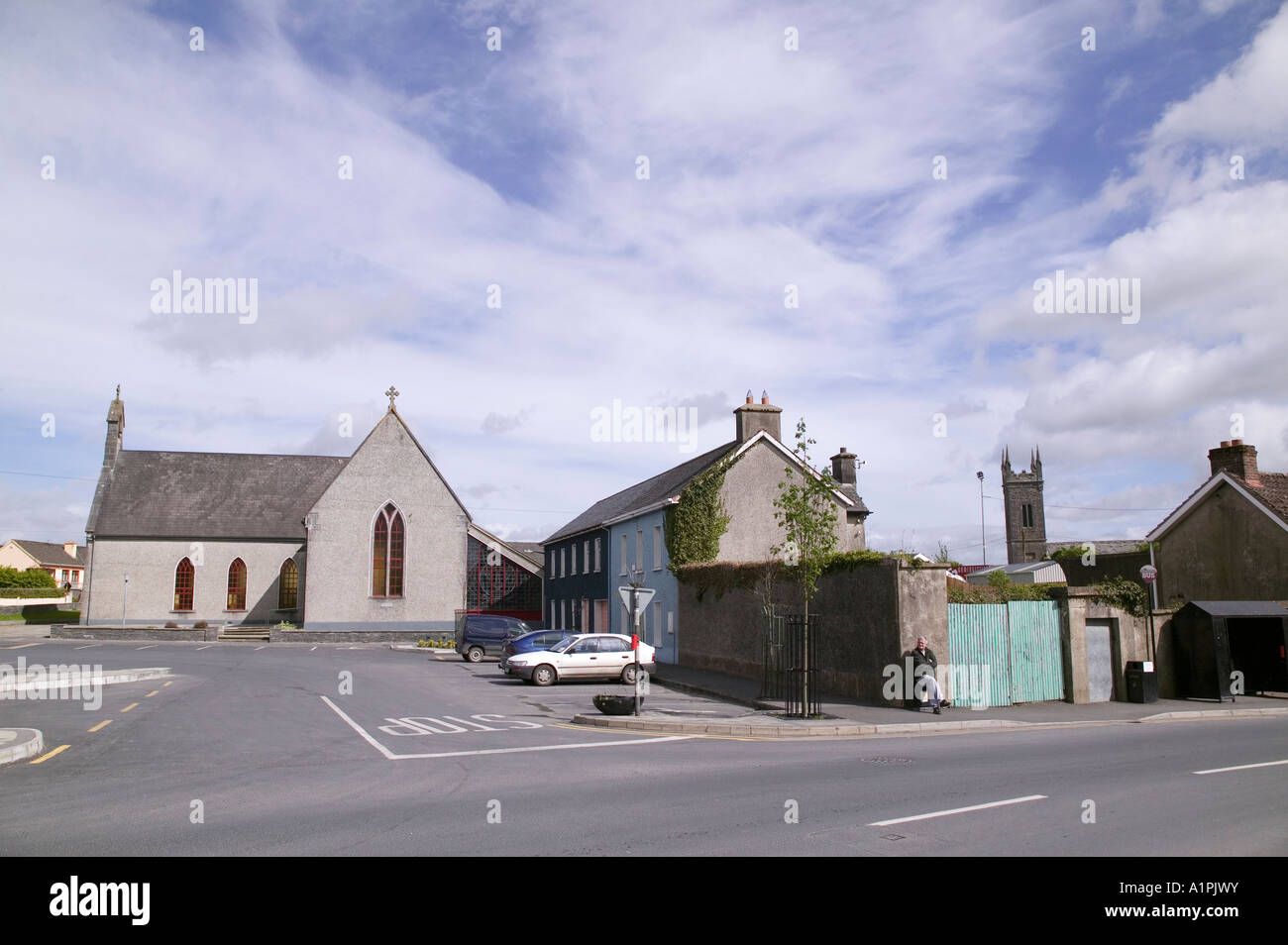 A church in Six Mile Bridge Ireland Stock Photo - Alamy
