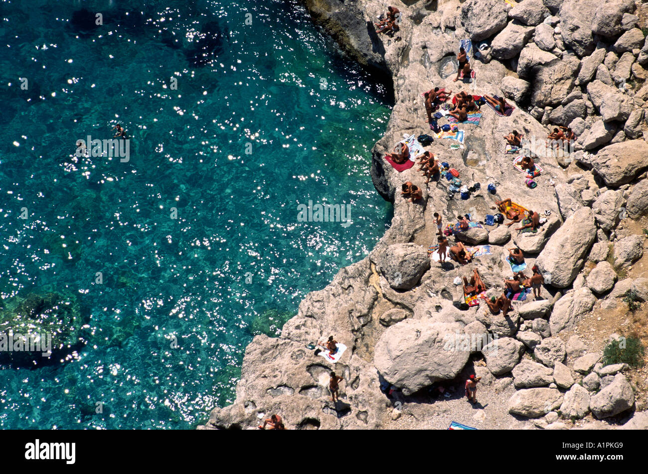 Capri, Cliffs & Beach Stock Photo - Alamy