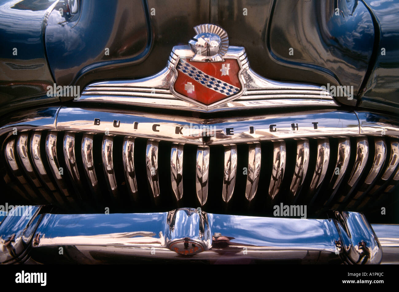 Buick Eight, Front Grill Stock Photo - Alamy