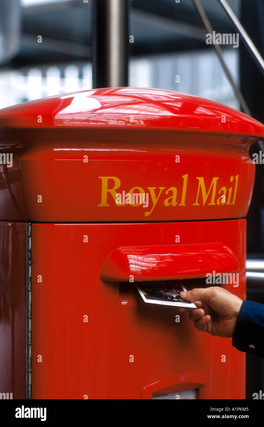 London, Mail Box Stock Photo - Alamy