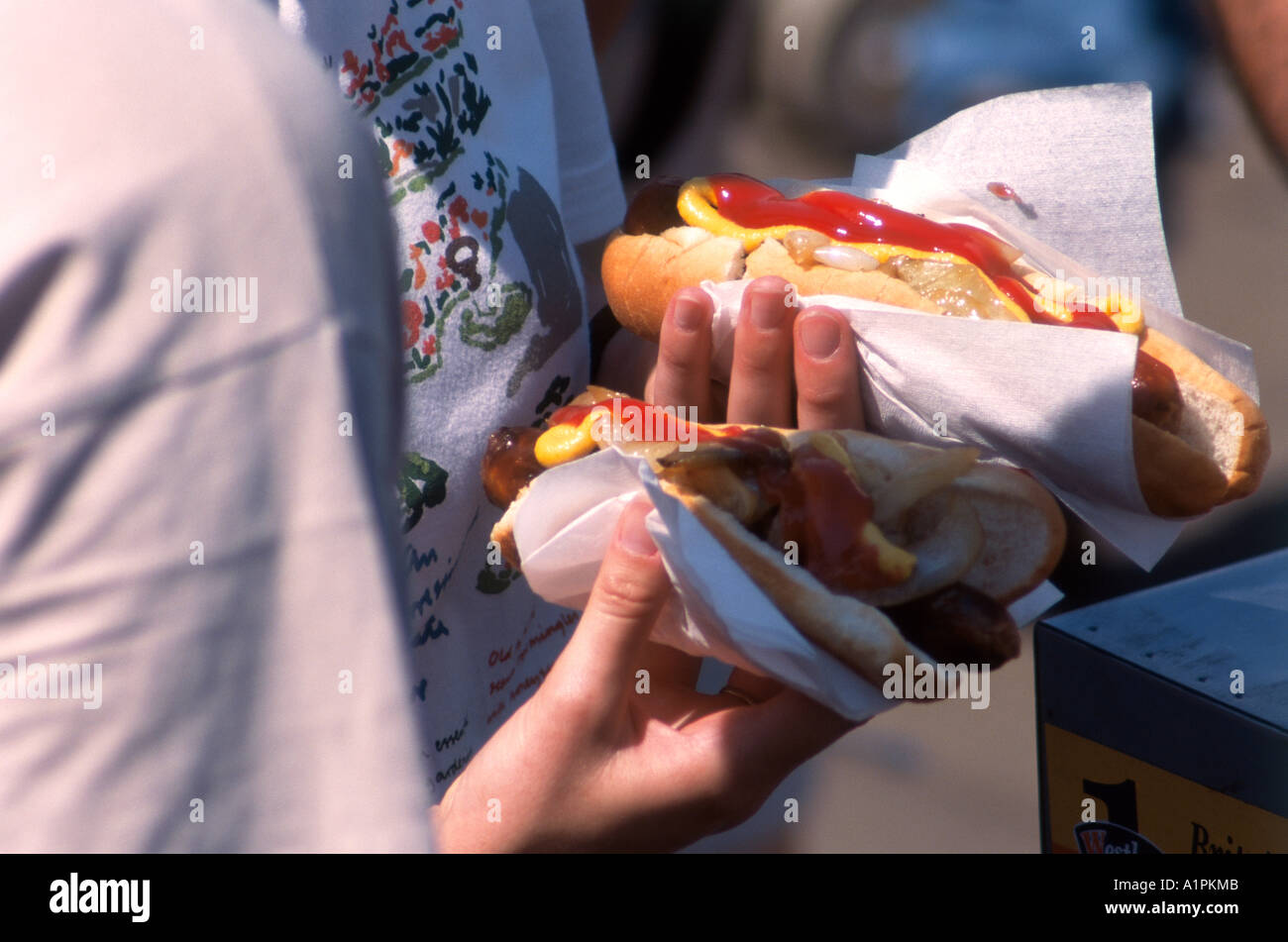 London, Hot Dogs Stock Photo - Alamy