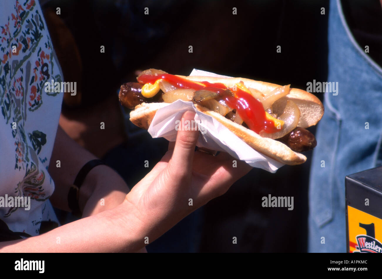 London hot dogs hi-res stock photography and images - Alamy