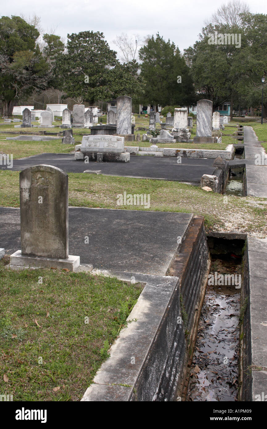Above ground graveyard Stock Photo - Alamy