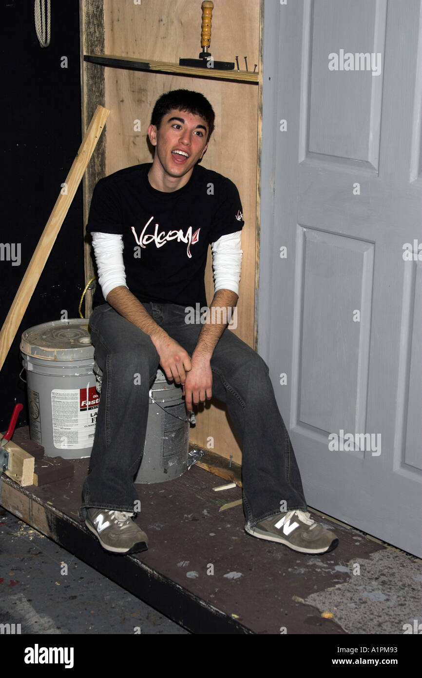 Backstage theatre props hi-res stock photography and images - Alamy