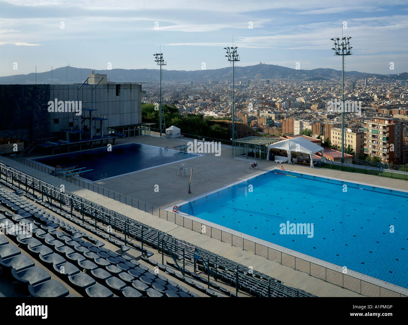 Seats next to the pool hi-res stock photography and images - Alamy