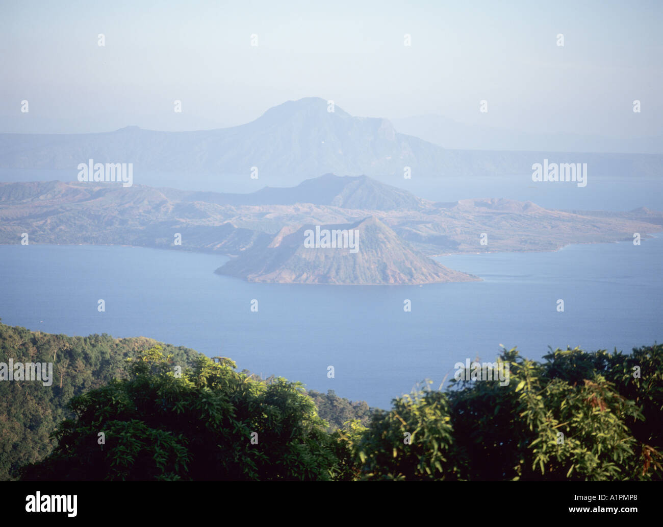 The Taal Volcano, Tagaytay, luzon Philippines Stock Photo - Alamy