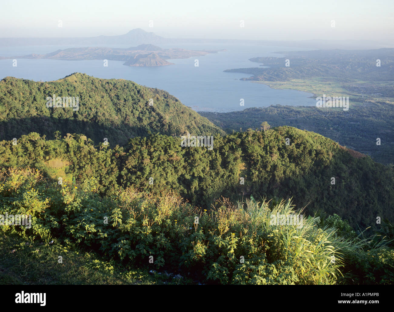 The Taal Volcano, Tagaytay, luzon Philippines Stock Photo - Alamy