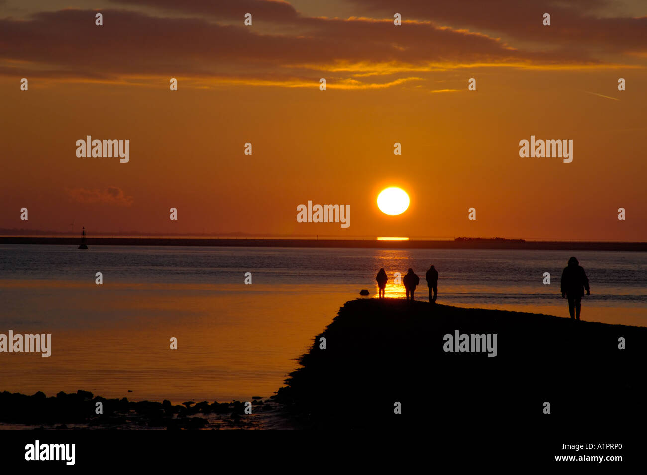 Set family silhouetted hi-res stock photography and images - Alamy