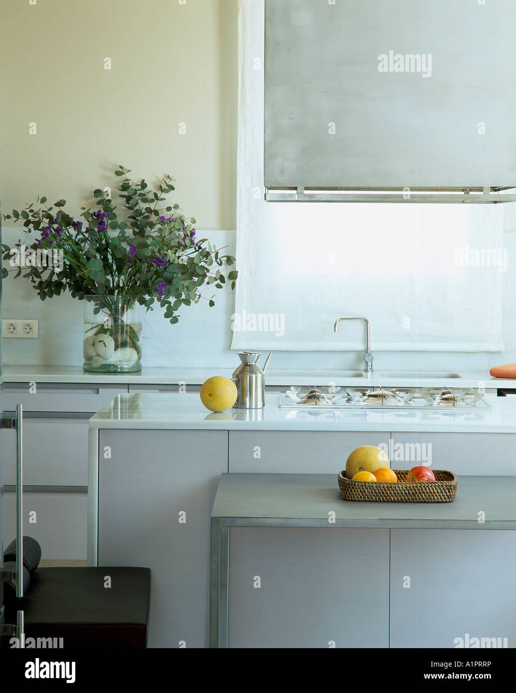 View of an opulent kitchen Stock Photo - Alamy