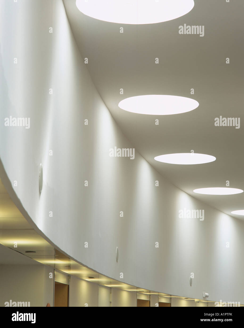 View of an illuminated ceiling Stock Photo - Alamy